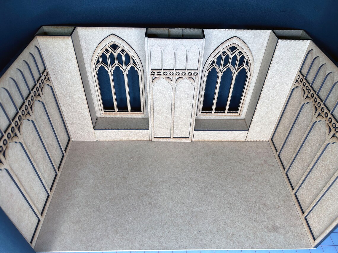Miniature Medieval Chamber Room Box - 1 12 Scale or 1 24 Scale Kit - Etsy