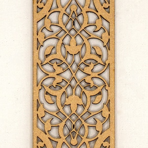 Miniature Filigree Panel or Trellis - Unfinished - 8 Inch and 5 Inch - Etsy