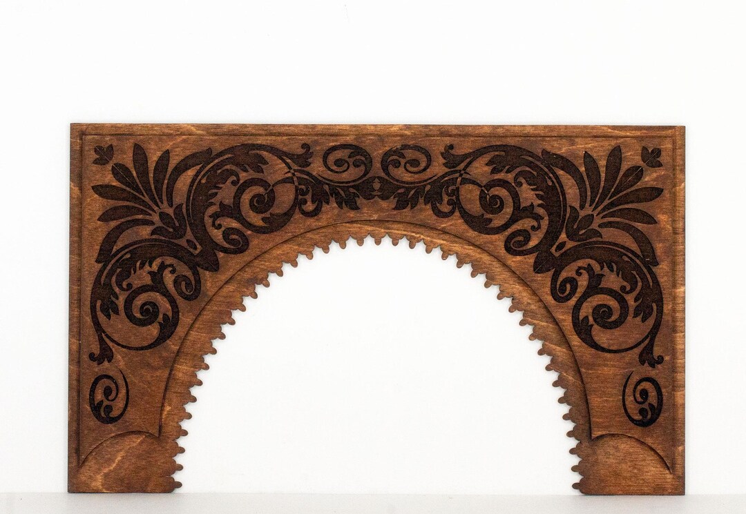 Miniature Filigree Arched Panel Kit - Style A - Available in Two Sizes ...