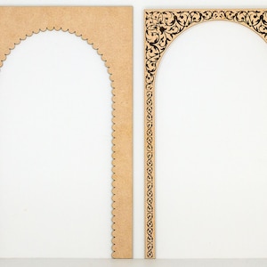Miniature Filigree Arched Panel Kit - Style B - Available in Two Sizes ...