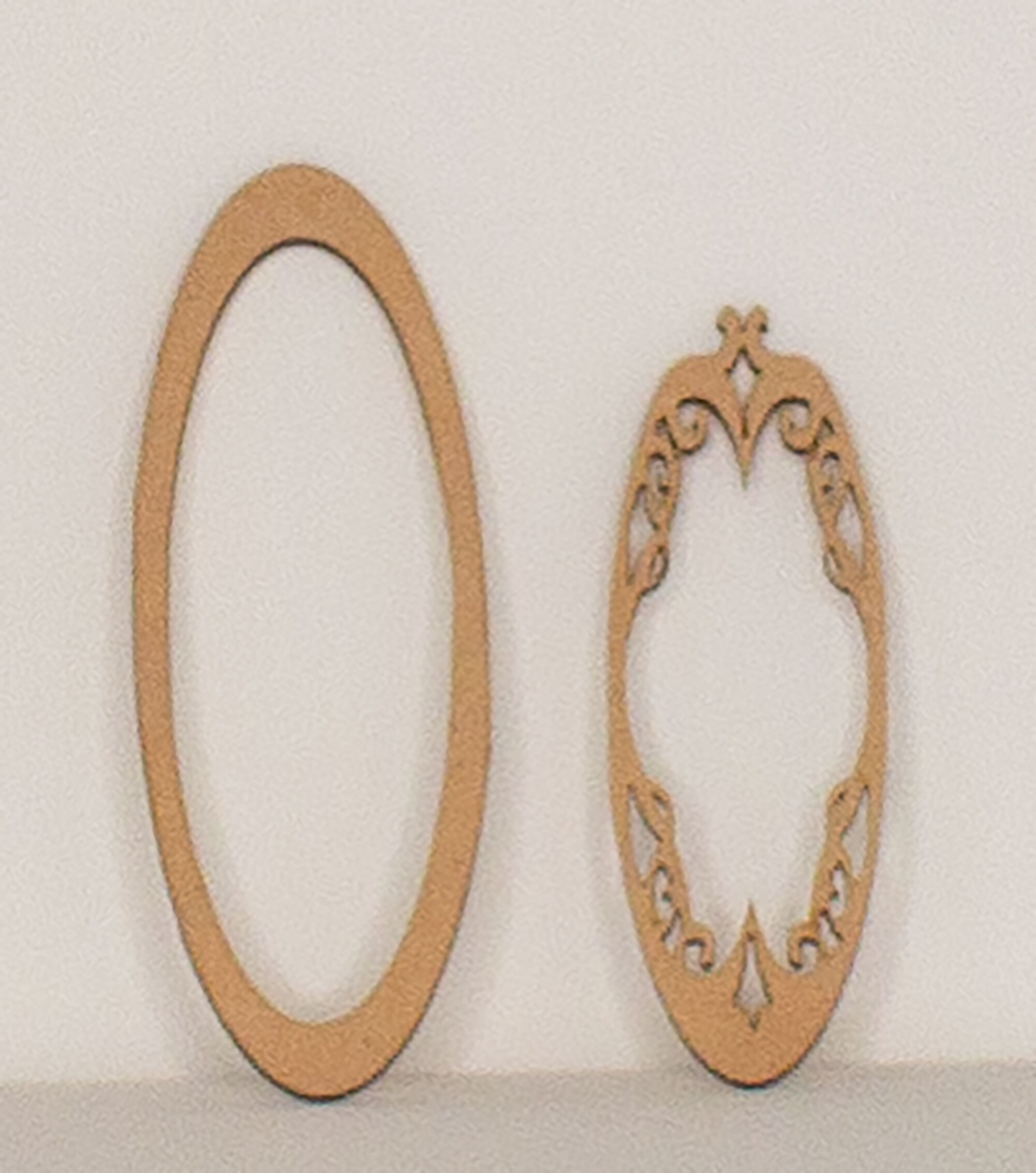 Art Nouveau Style Oval Filigree Window Unfinished - 1 12 Scale - Etsy