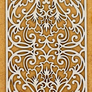 Unfinished Miniature Filigree Wall Panel or Garden Trellis - 3" X 6" - Etsy
