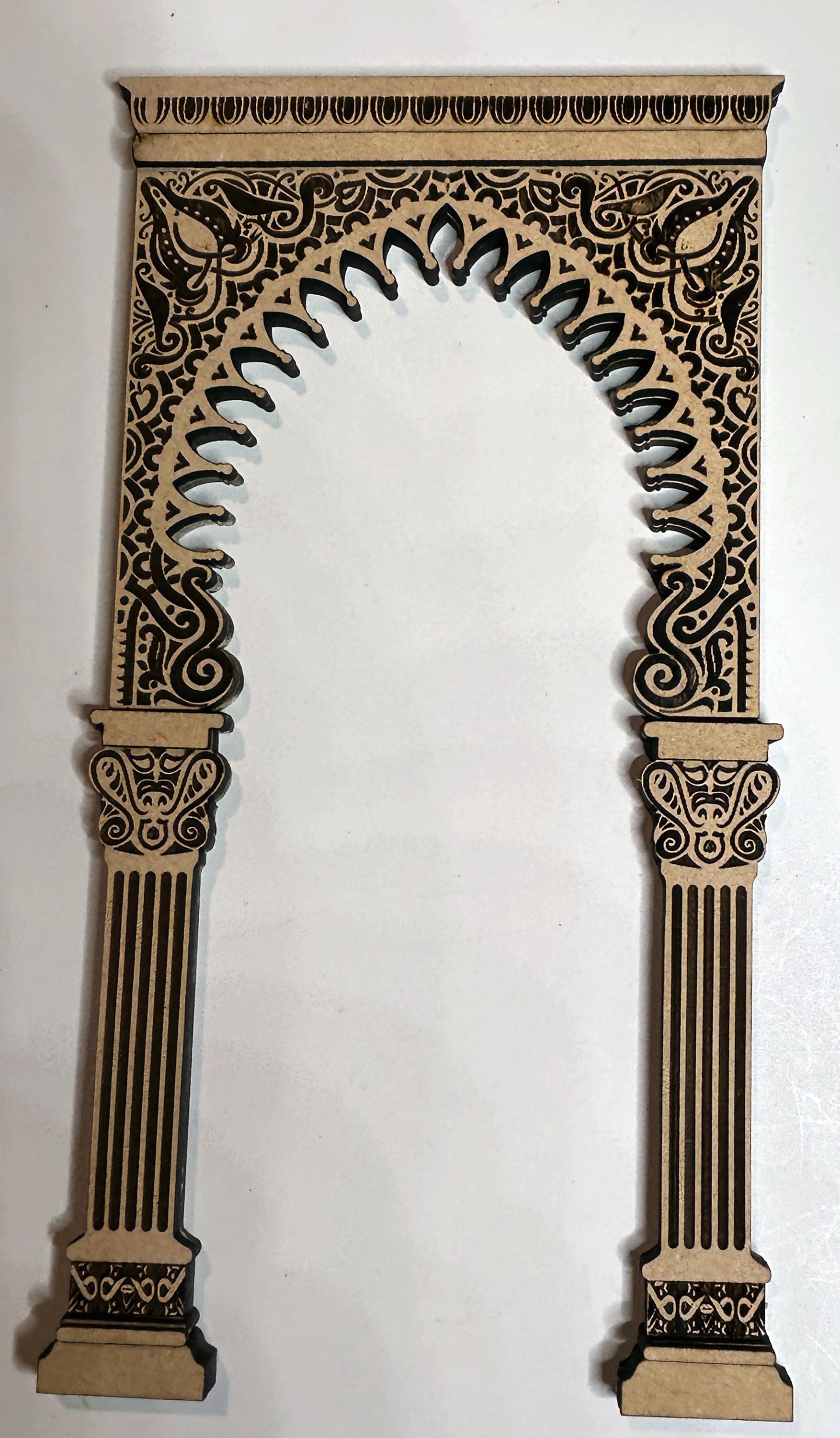 Gothic Style Intricate Arched Column - Style B - Available in 1 12 and ...