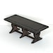 Miniature Medieval Gothic Style Large Dining Table - 1 12 or 1 24 Scale ...