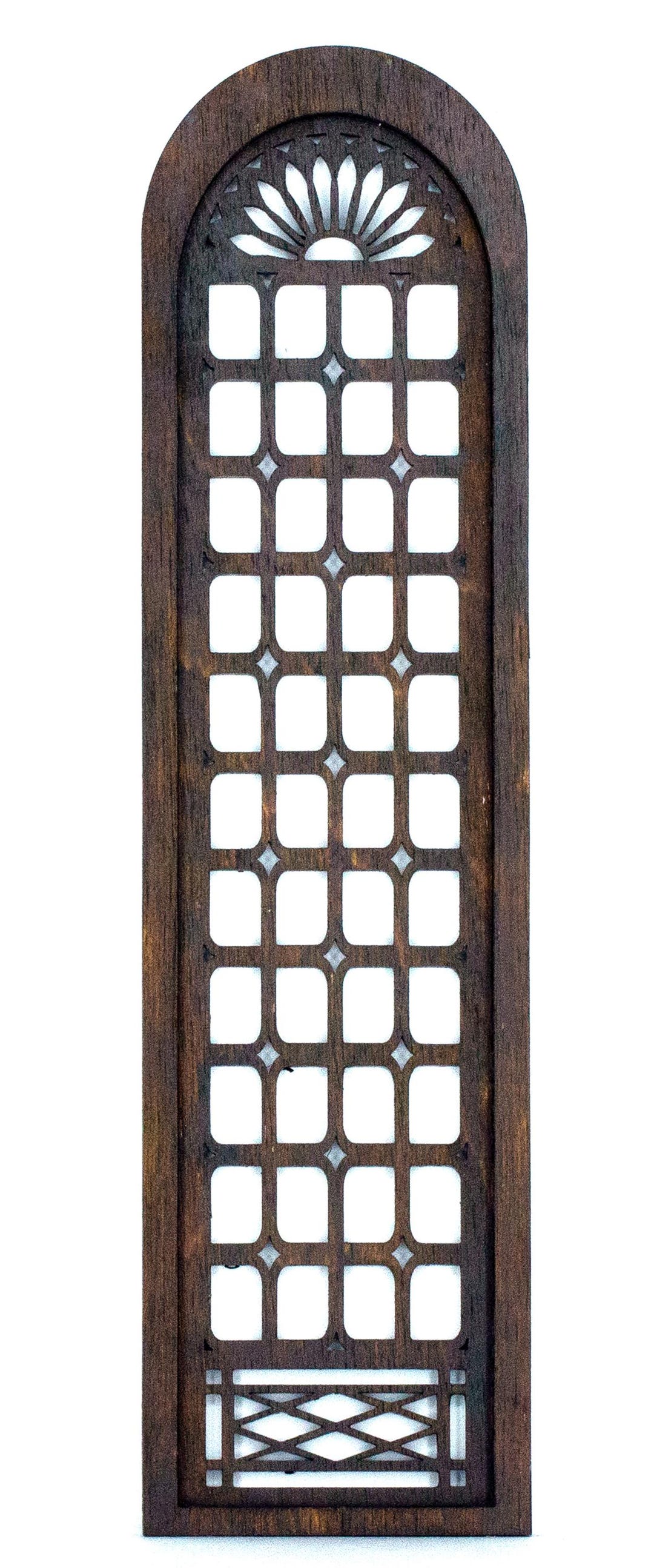 Miniature Arched Window Style E - Unfinished Kit - Multiple Sizes - Etsy