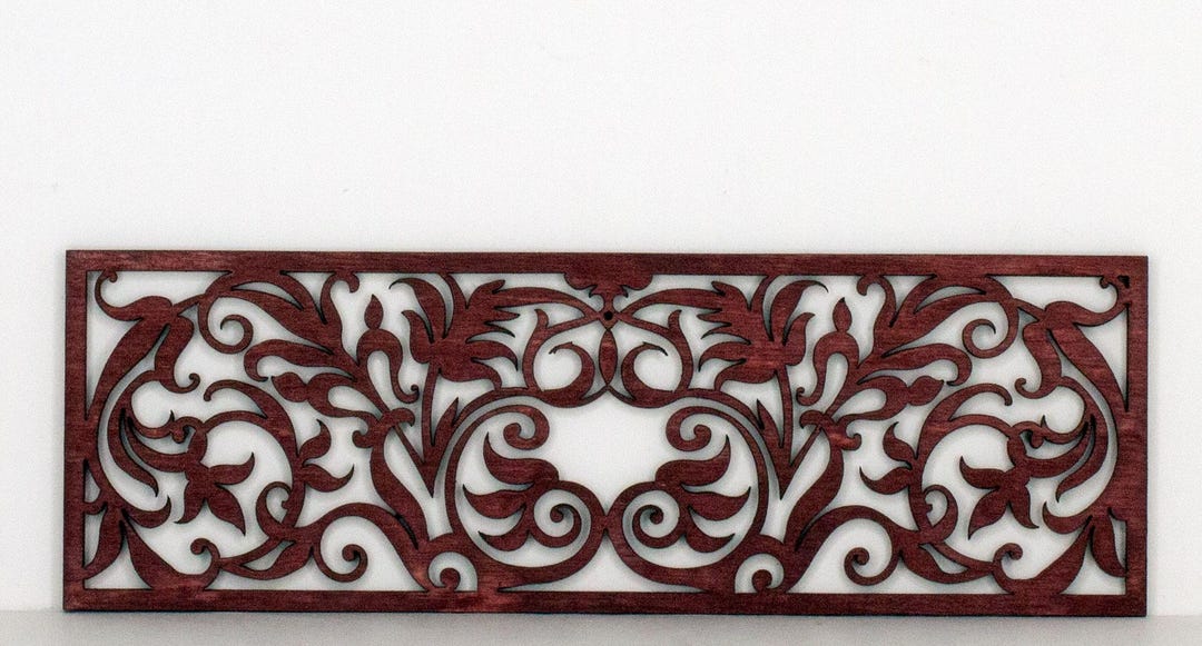 Miniature Filigree Floral Panel - Style G - Unfinished Kit - Multiple ...