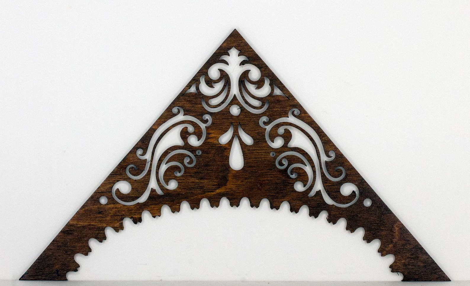 Miniature Filigree Roof Apex Trim Style A Unfinished Multiple Sizes - Etsy