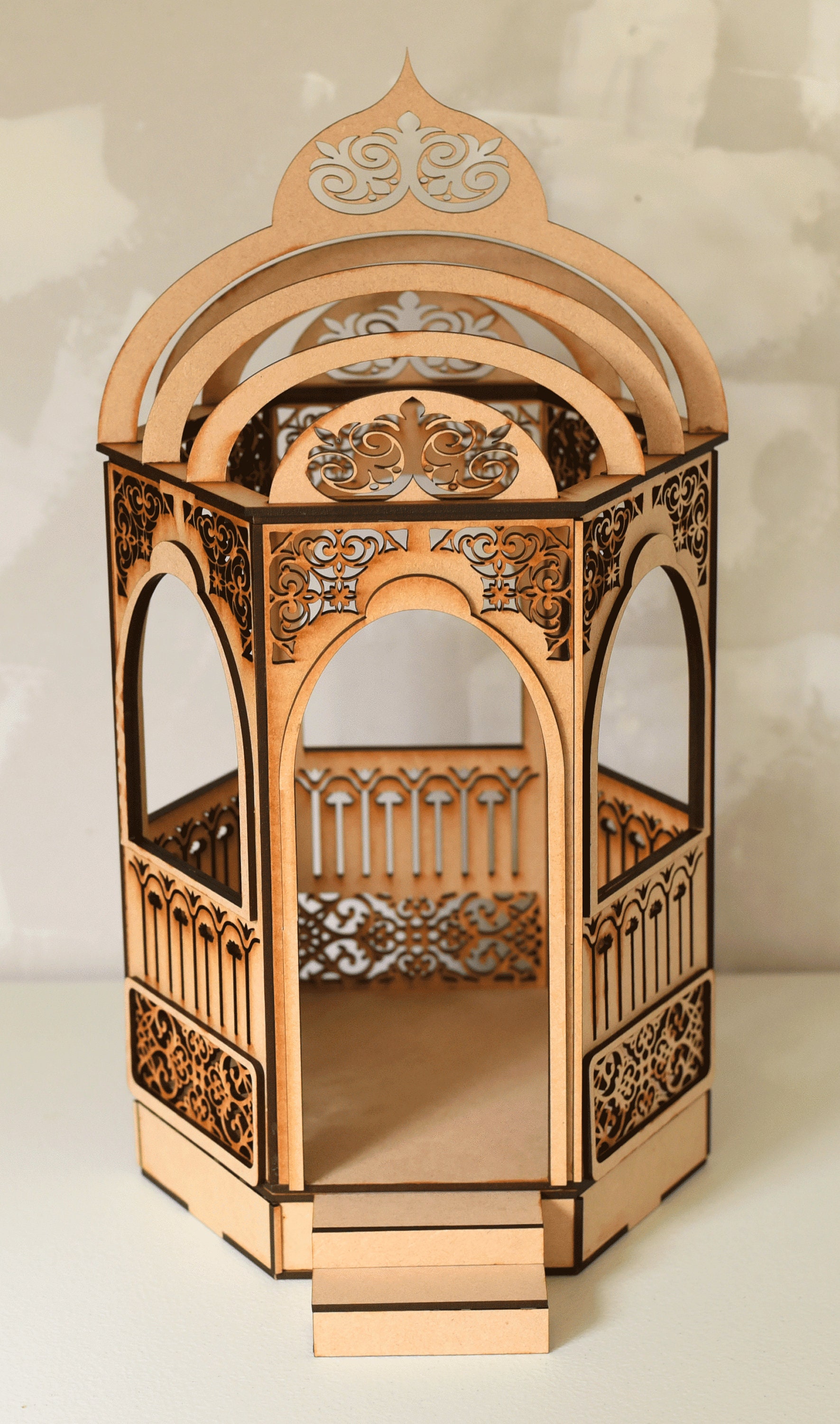 Miniature Garden Pergola 1 12 Scale Kit - Etsy