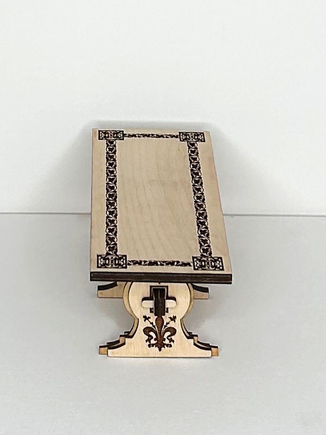 Miniature Medieval Gothic Style Large Dining Table - 1 12 or 1 24 Scale ...