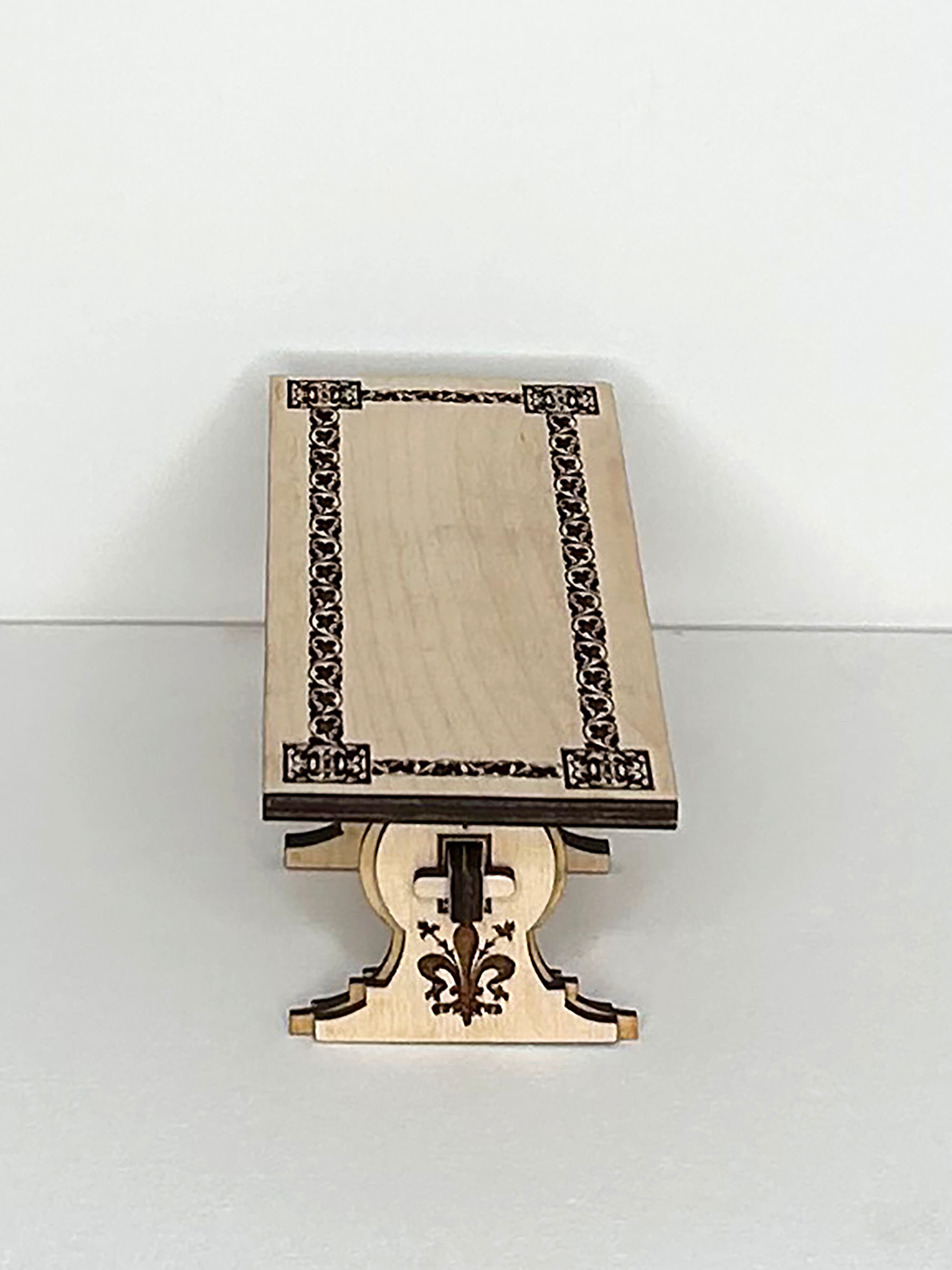 Miniature Medieval Gothic Style Large Dining Table - 1 12 or 1 24 Scale ...