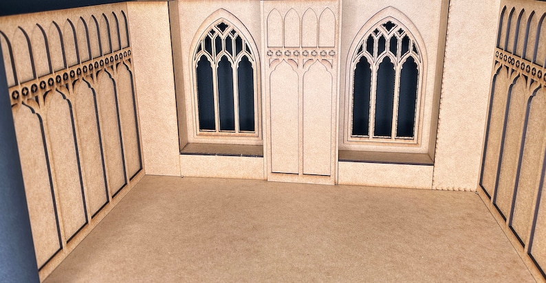 Miniature Medieval Chamber Room Box - 1 12 Scale or 1 24 Scale Kit - Etsy