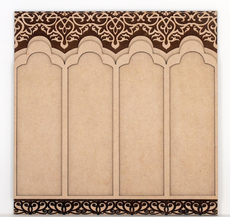 Gothic Style Engraved Wall Panel Style P - Unfinished Kit - Multiple ...