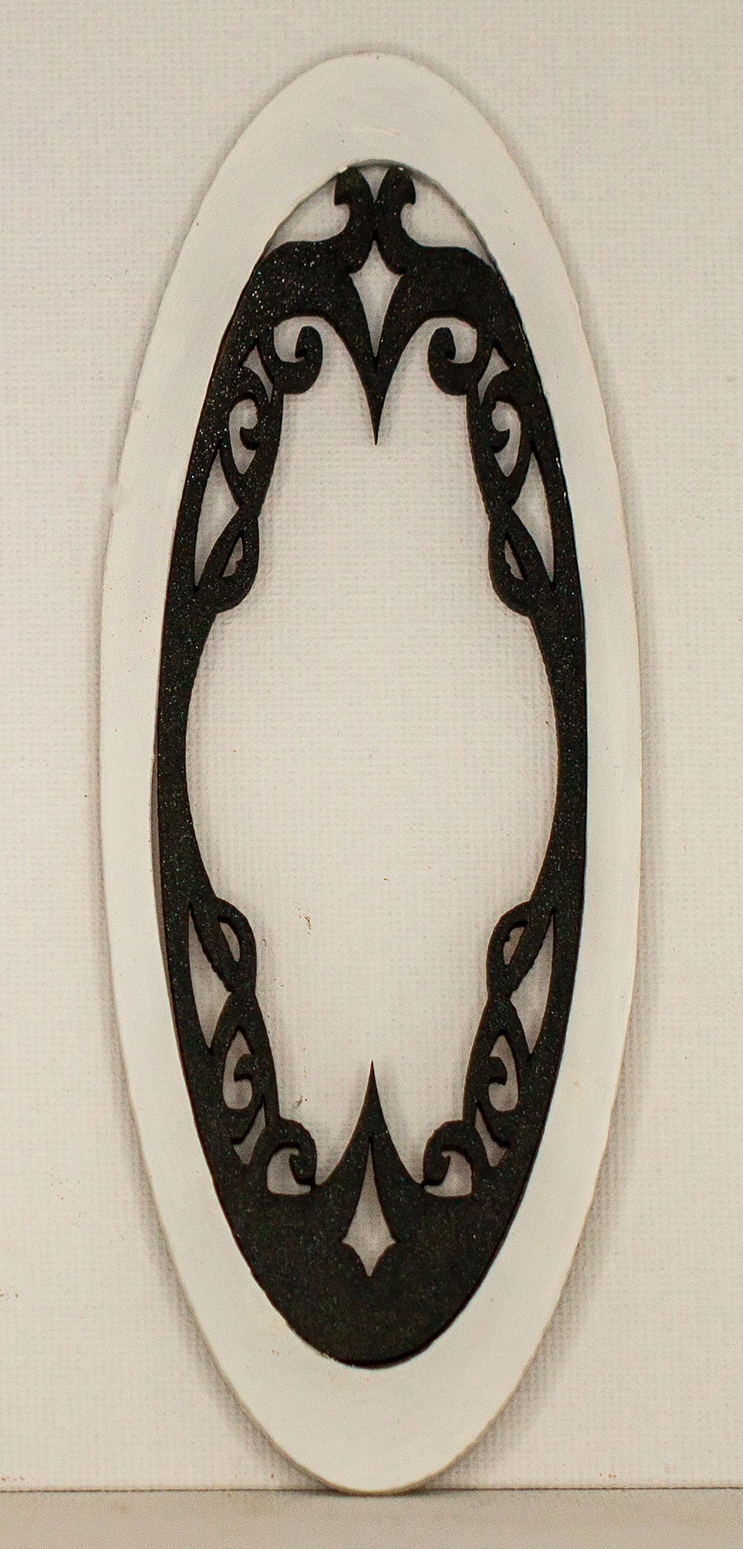 Art Nouveau Style Oval Filigree Window Unfinished - 1 12 Scale - Etsy