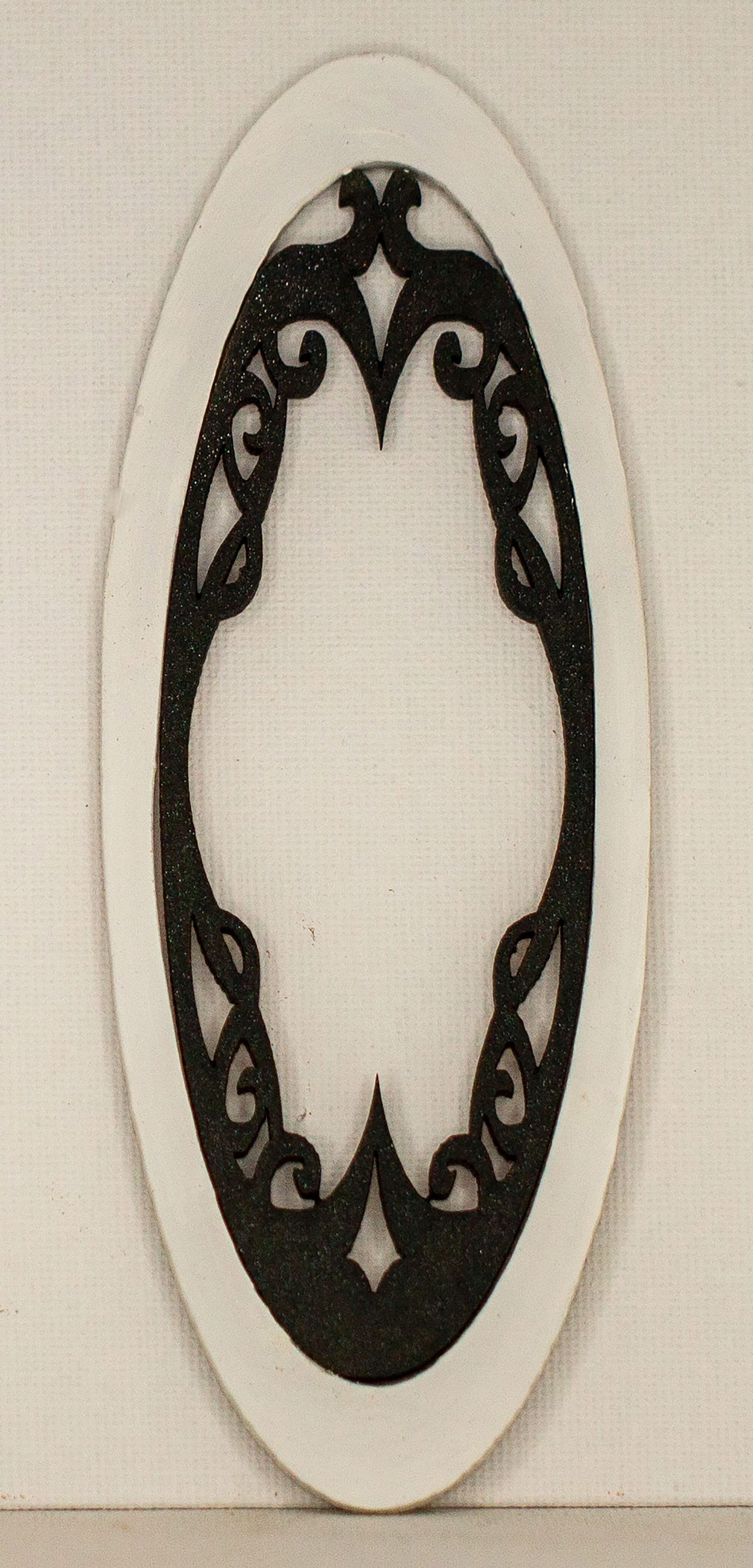 Art Nouveau Style Oval Filigree Window Unfinished - 1 12 Scale - Etsy