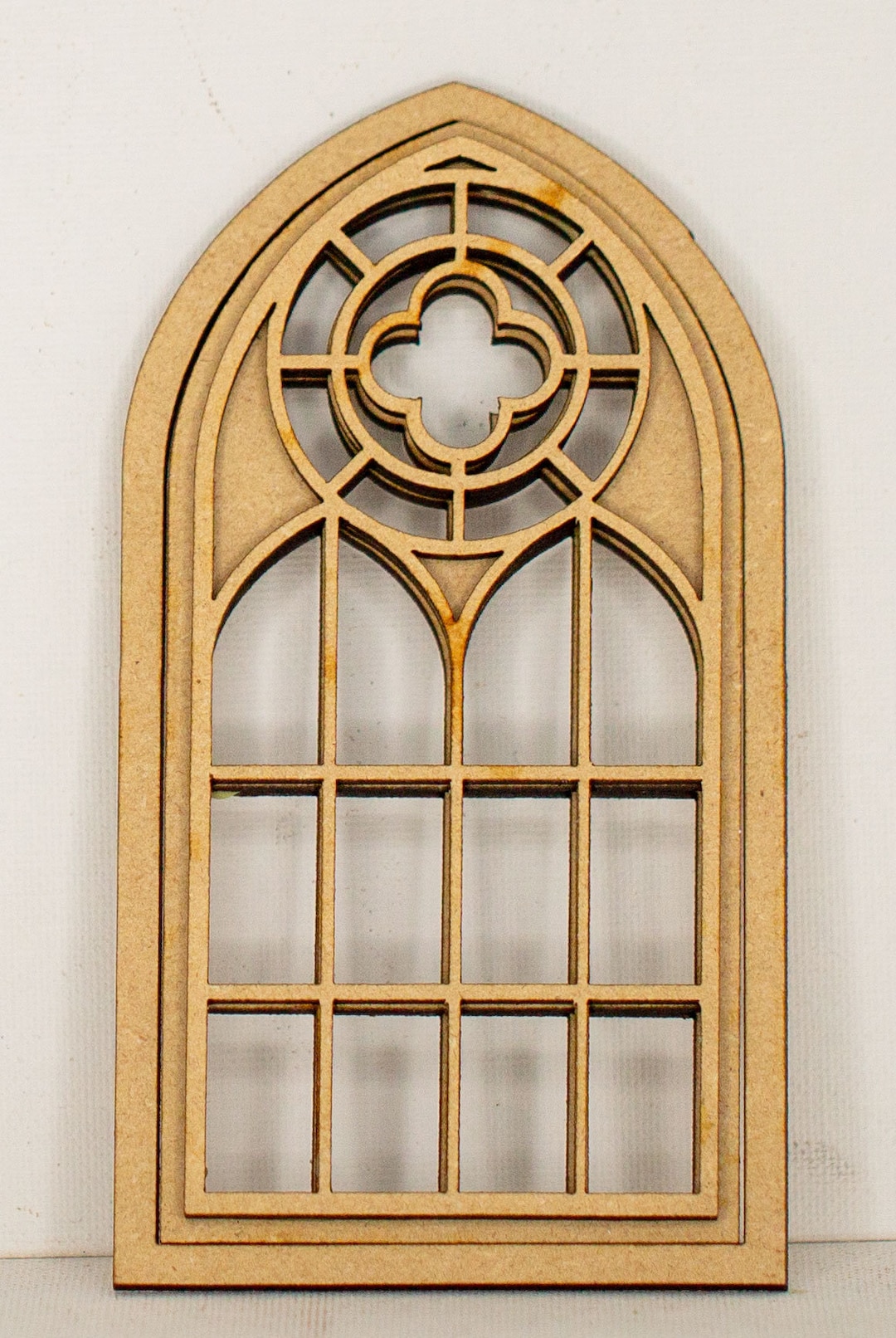 Miniature Gothic Style Arched Tracery Window - Style 'B' - 1-6, 1-12 ...