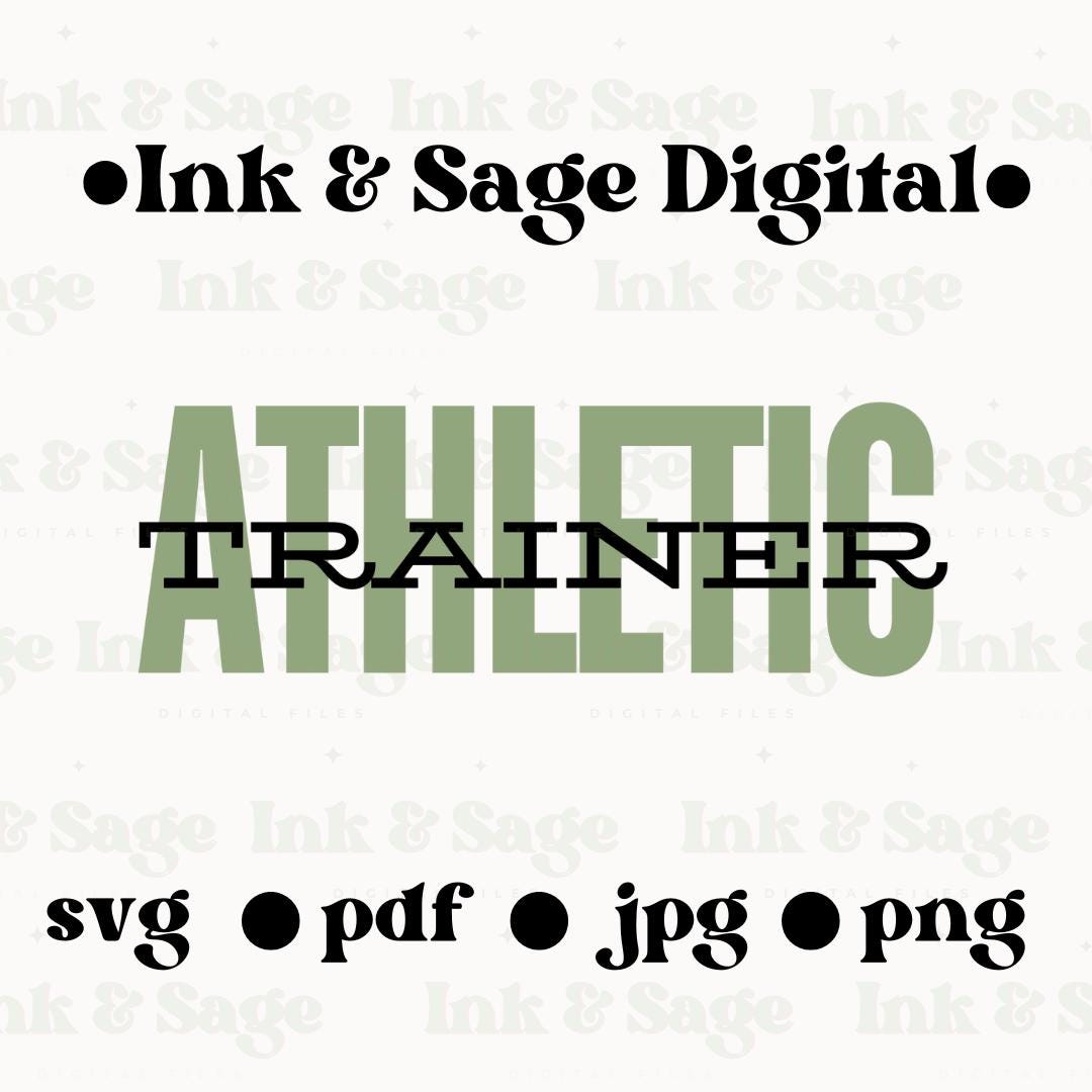 Athletic Trainer Svg, Athletic Trainer Shirt, Athletic Trainer Gift ...
