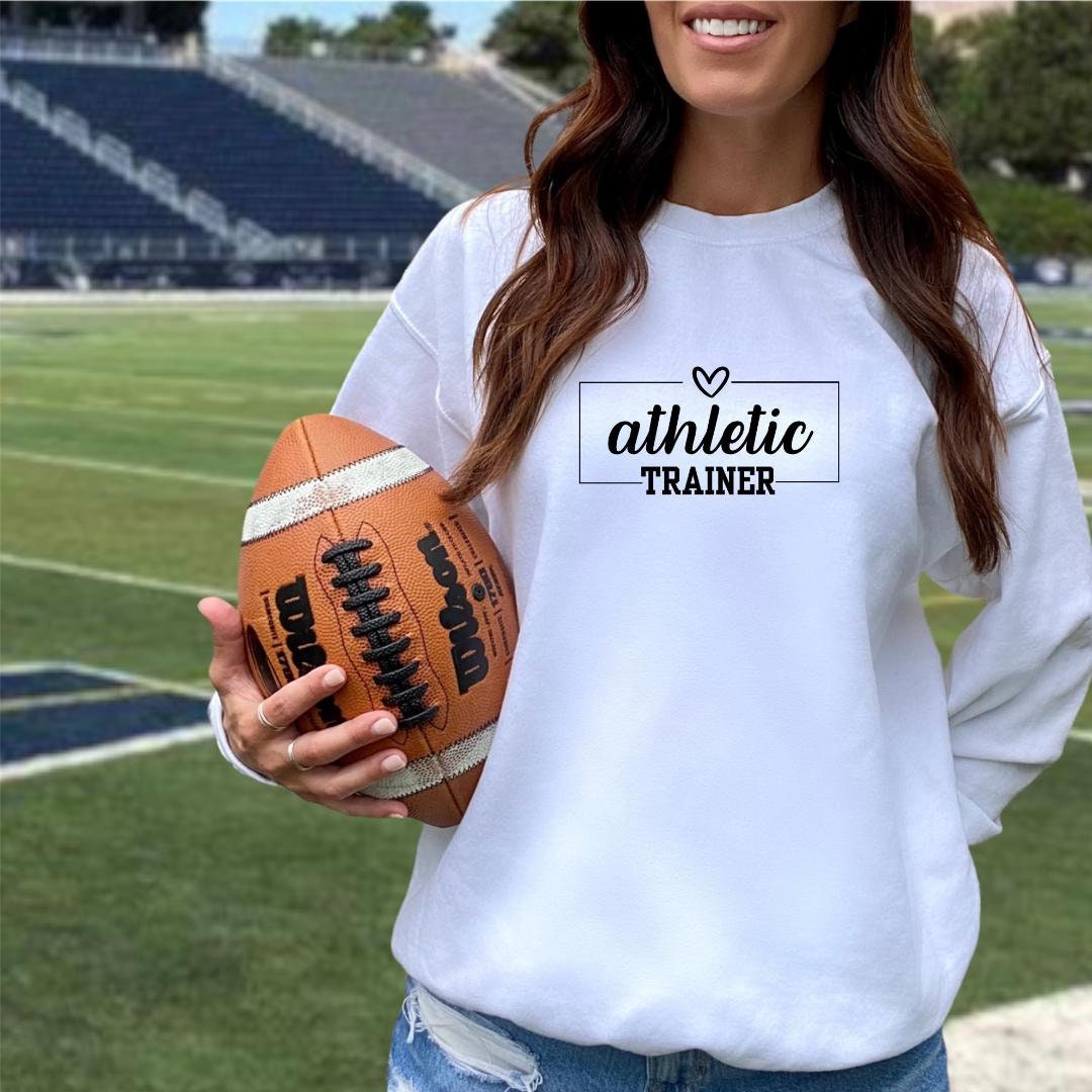 Athletic Trainer With Heart Svg, Athletic Trainer Shirt, Athletic ...
