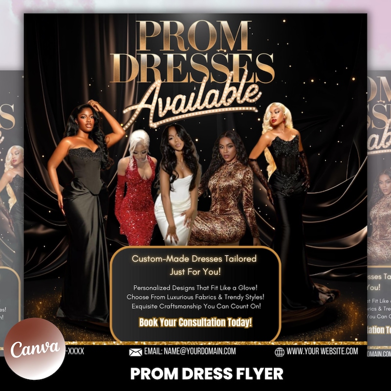 Gold Prom Dress - Etsy