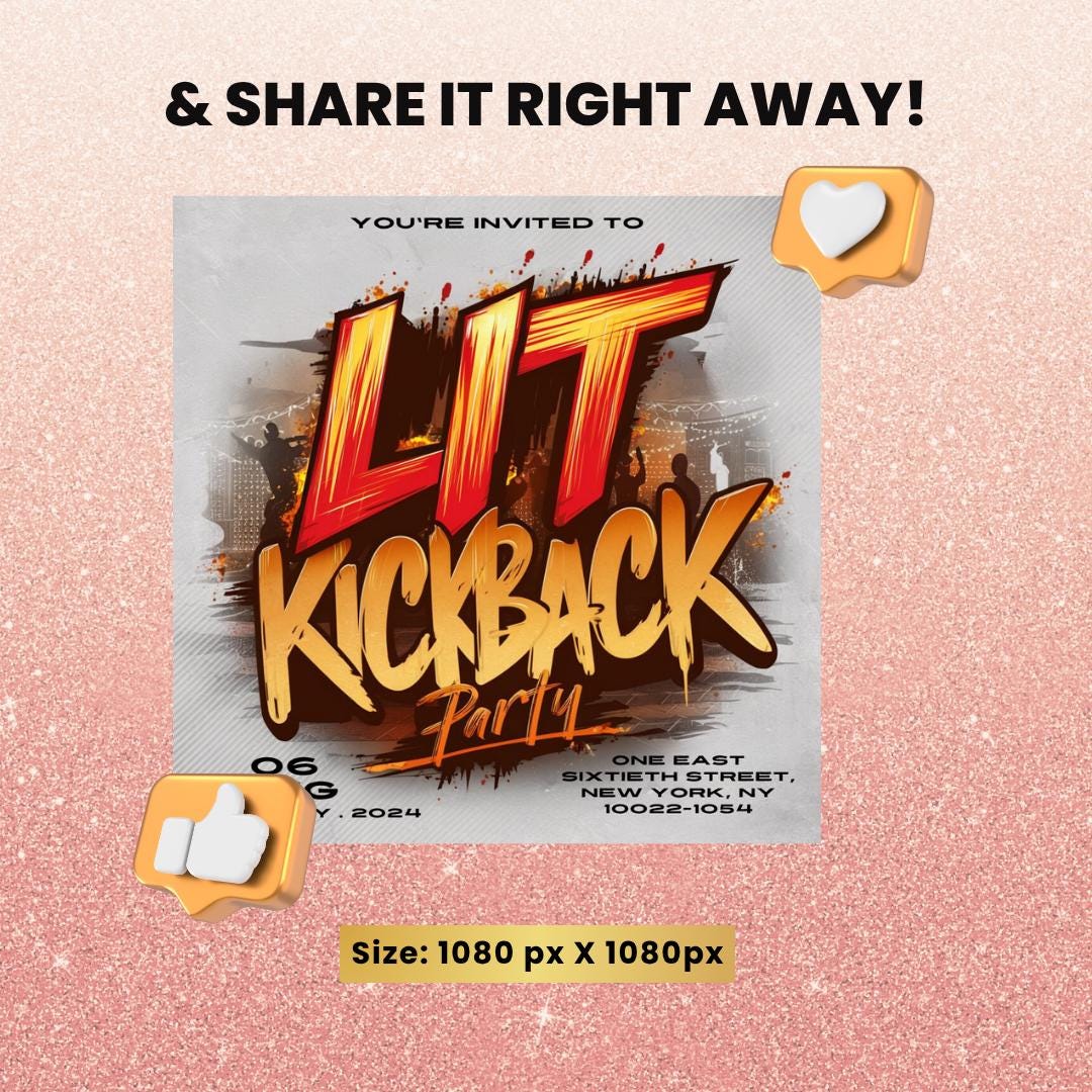 Party Flyers Bundle, Club Party Flyers, Night Club Flyers, Freaknik ...