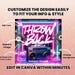 2000s Throwback Party Flyer | Old School Hip Hop Event | Club Lounge ...