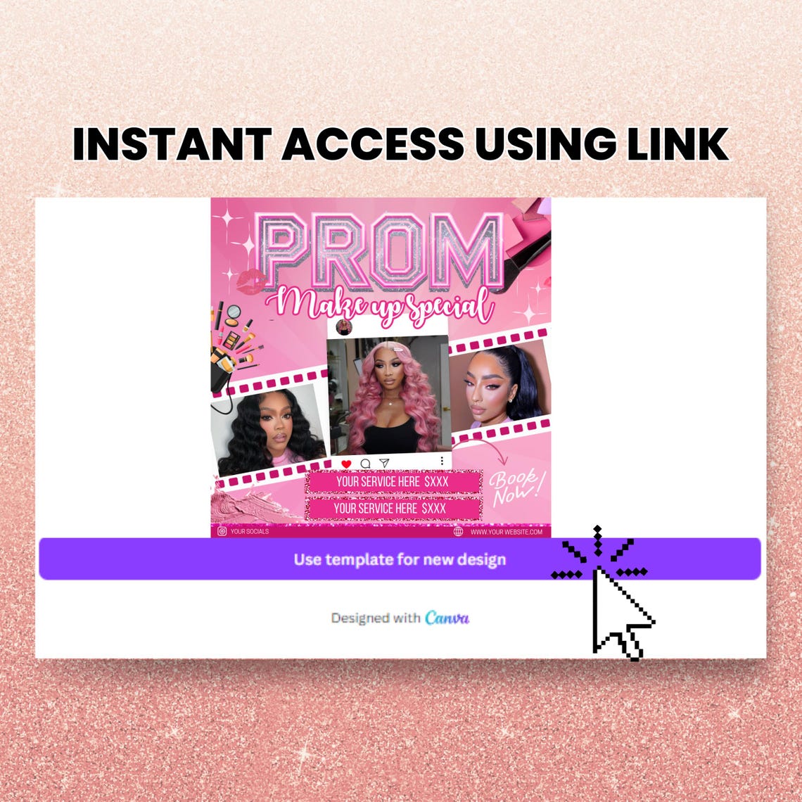Prom Send off Flyer, Prom Invitation Flyer, Prom Event Flyer, Prom ...