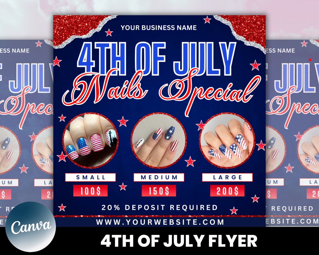 4th of July Flyer, 4th of July Flash Sale Flyer, Independence Day Flyer ...