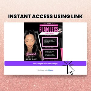 Makeup Class Flyer, Master Class Flyer, Beauty Class Flyer, Social ...