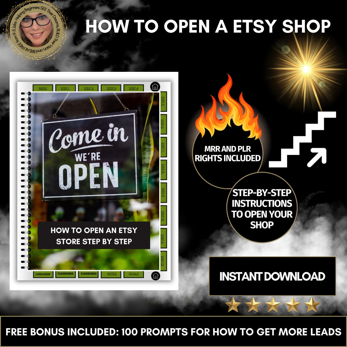 How to Open an Etsy Store Step by Step | Ultimate Etsy Shop Starter Kit ...