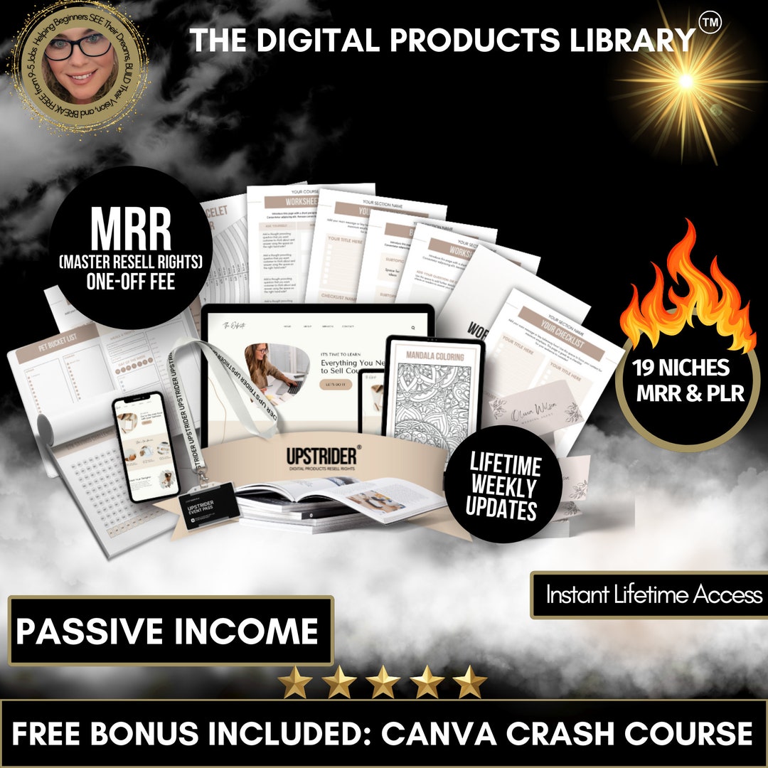 The Digital Products Library | MRR and PLR Digital Products in 19 ...