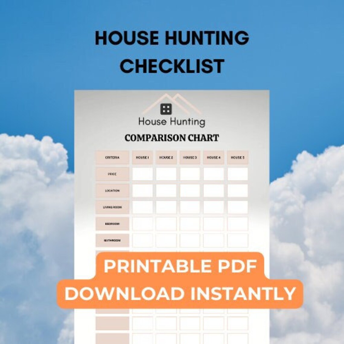 House Hunting Guide, House Hunting Priority List PDF, House Hunting ...