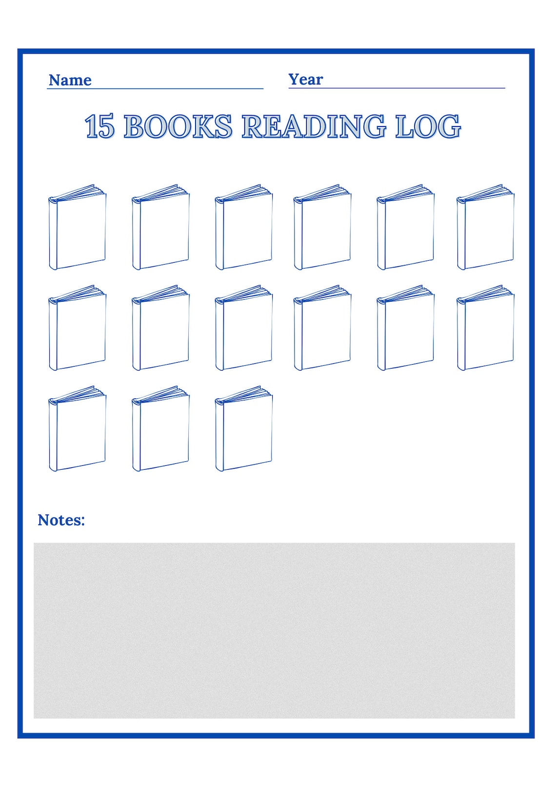 Book Reading Tracker, Reading Journal, Reading Log, Book Reading ...