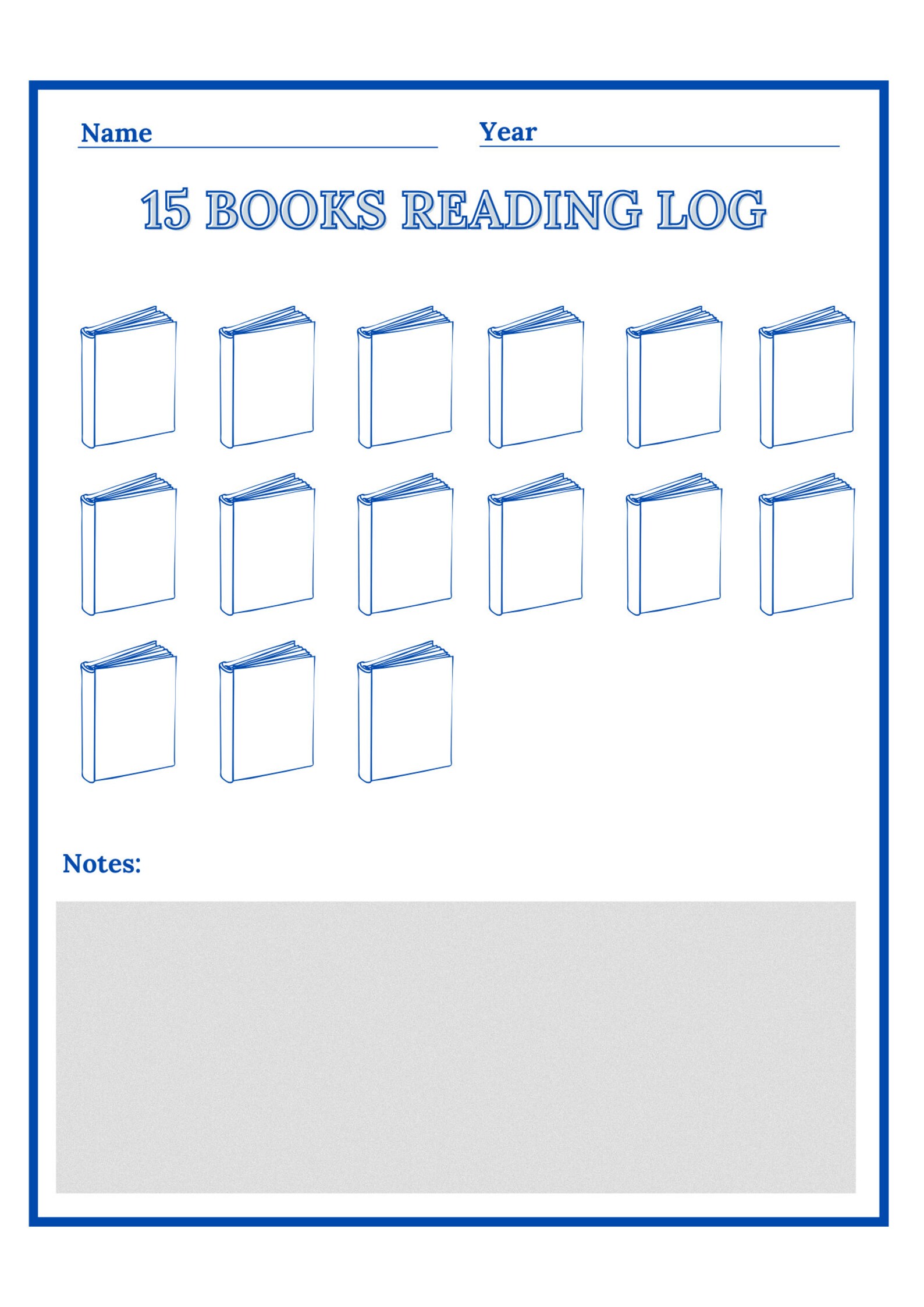 Book Reading Tracker, Reading Journal, Reading Log, Book Reading ...