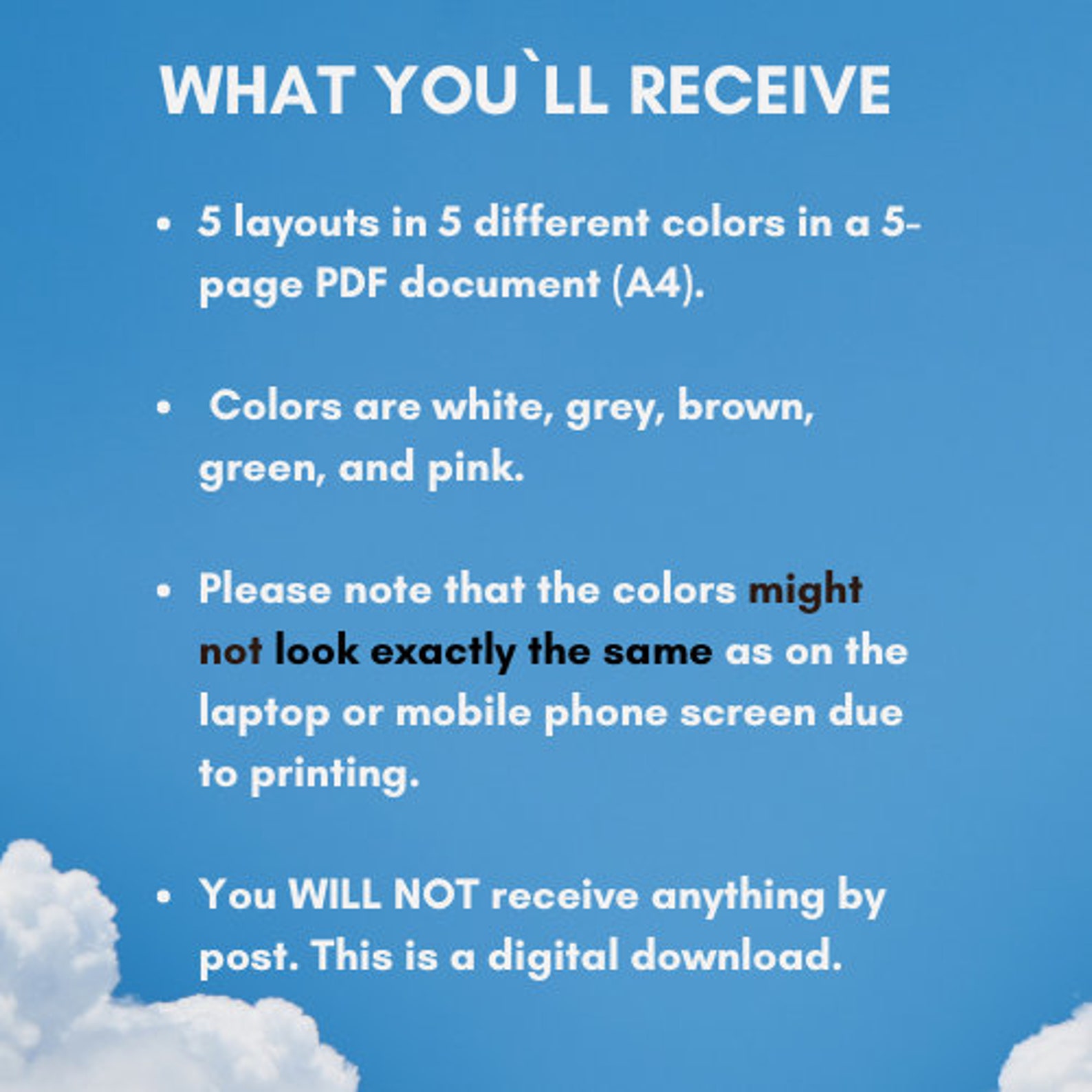 Printable to Do List With Checkboxes PDF A4, Template for Work, to Do ...