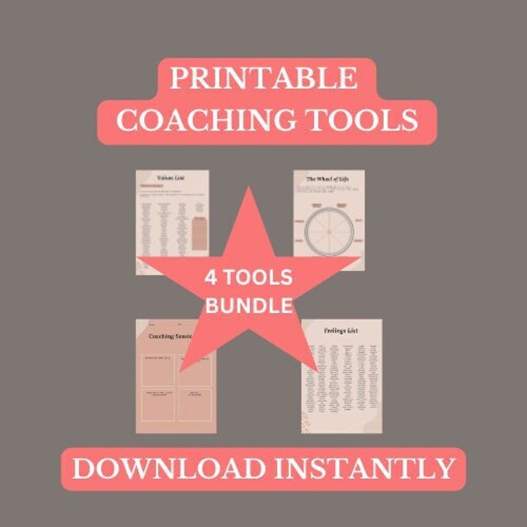 Career Coaching Template Bundle, Templates for Coaching, Executive ...