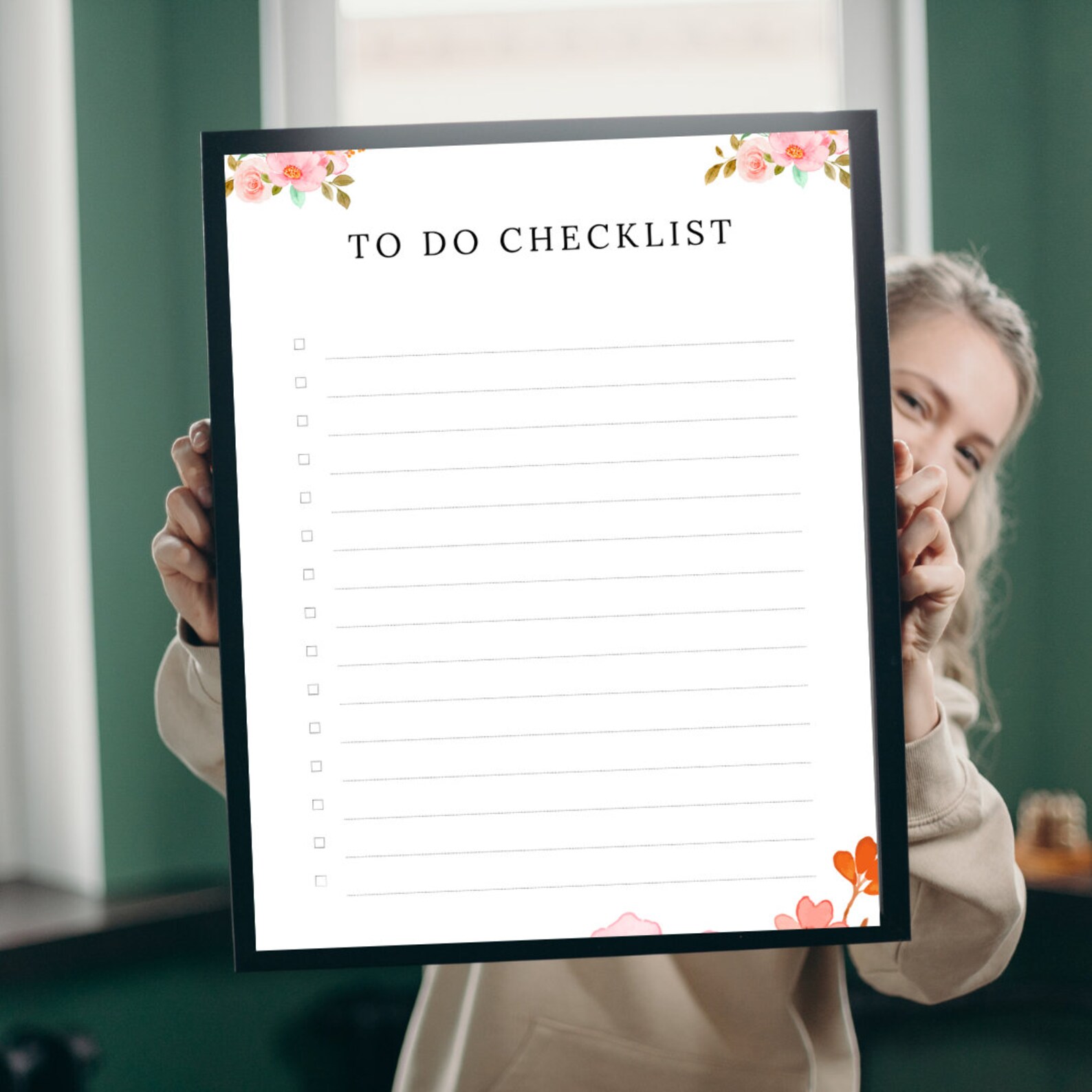 Printable PDF to Do List With Checkboxes, Planner Todo List, A4/PDF, to ...