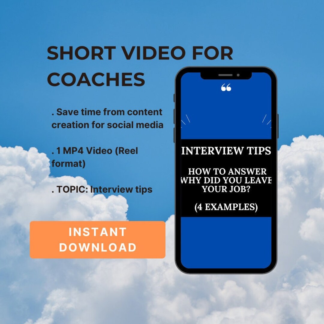 SALES! Done for Your Digital Marketing, Career Coach Faceless Reel ...