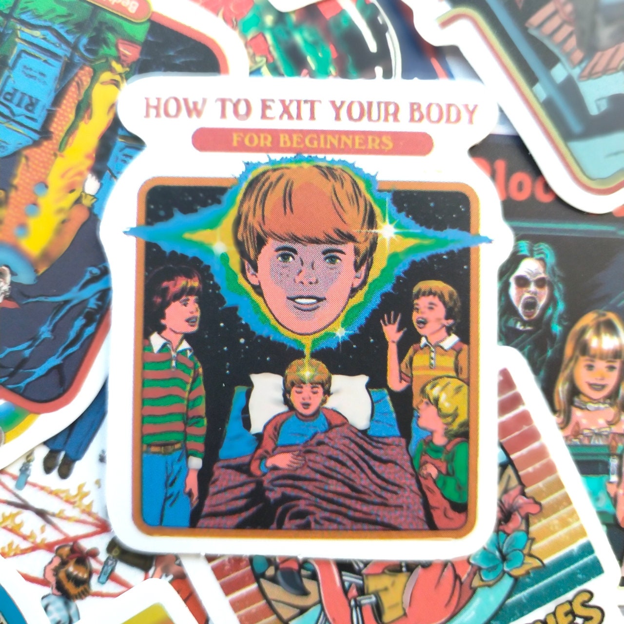 Dark Humour Spooky Funny Stickers. Mystery Lucky Dip Sticker - Etsy UK