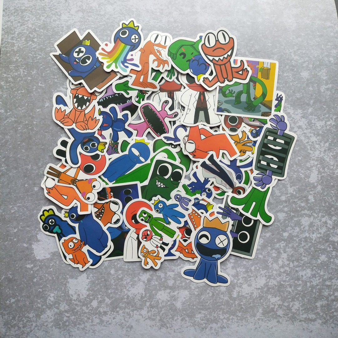 Rainbow Friends Stickers, Mystery Lucky Dip Sticker Pack. - Etsy