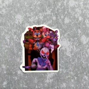 Five Nights at Freddy's, FNAF SB Stickers. Mystery Lucky Dip Sticker ...