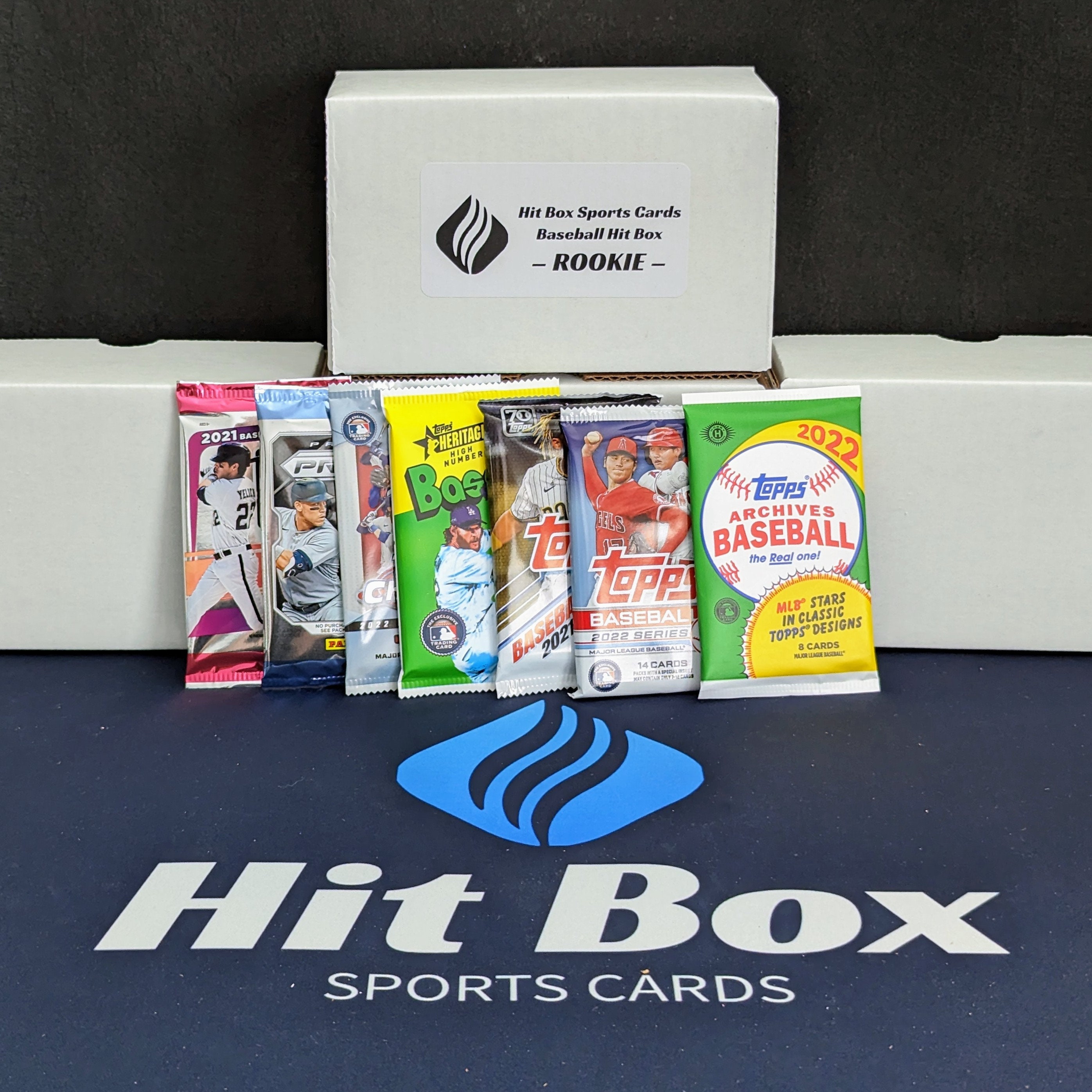 Baseball Hit Box Rookie Curated Sports Card Pack Collection - Etsy