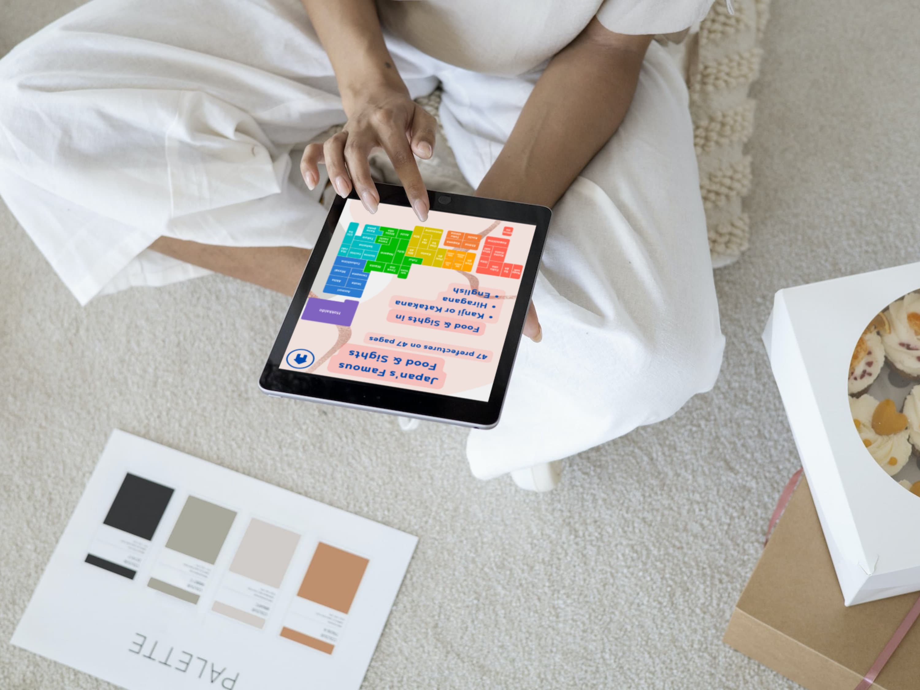 Map of Japan to Learn Japanese Language Kanji Hiragana and Katakana ...