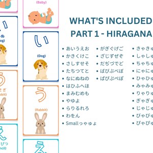 Japanese Hiragana Katakana Flashcards Digital Download, Printable ...