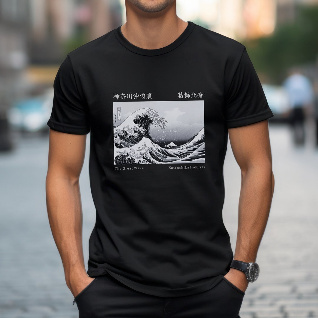 The Great Wave Shirt Gift for Japanese Art Lovers, Great Wave off ...
