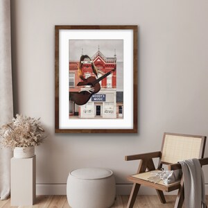 Musical Handmade Collage Art Print - Etsy