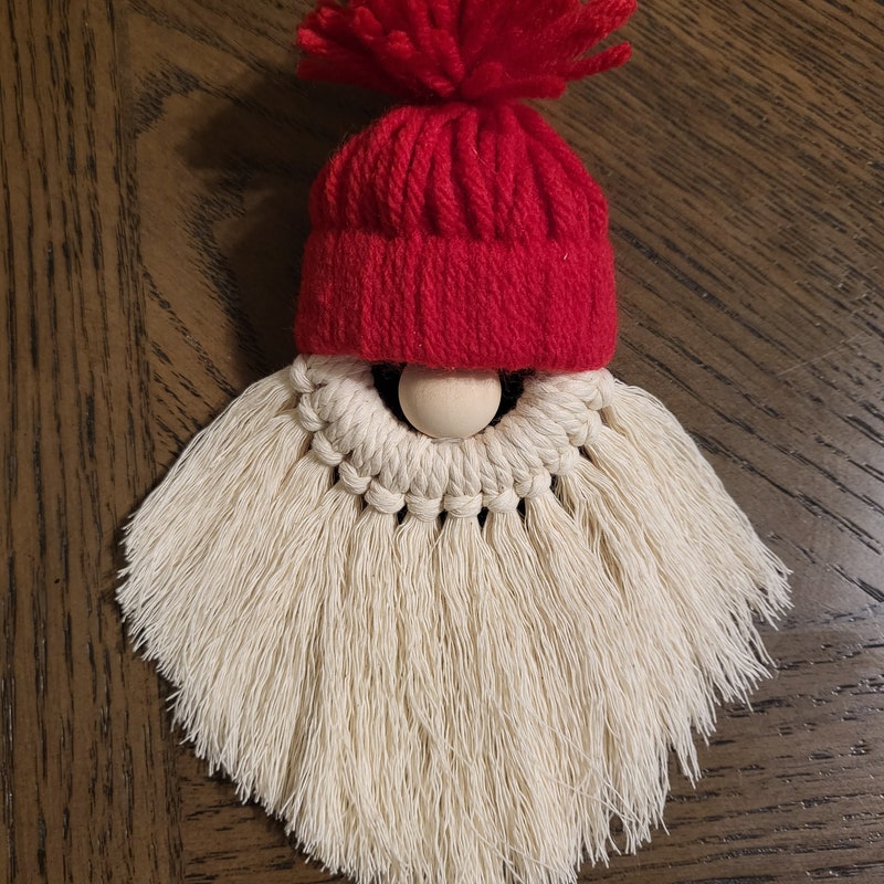 Macrame Santa - Etsy