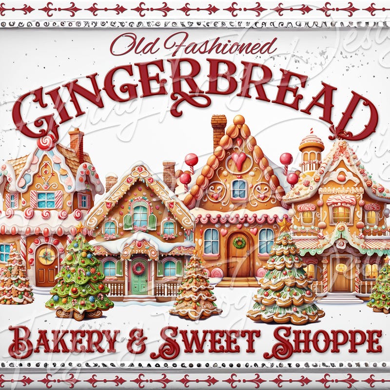 Christmas Bakery Sign - Etsy