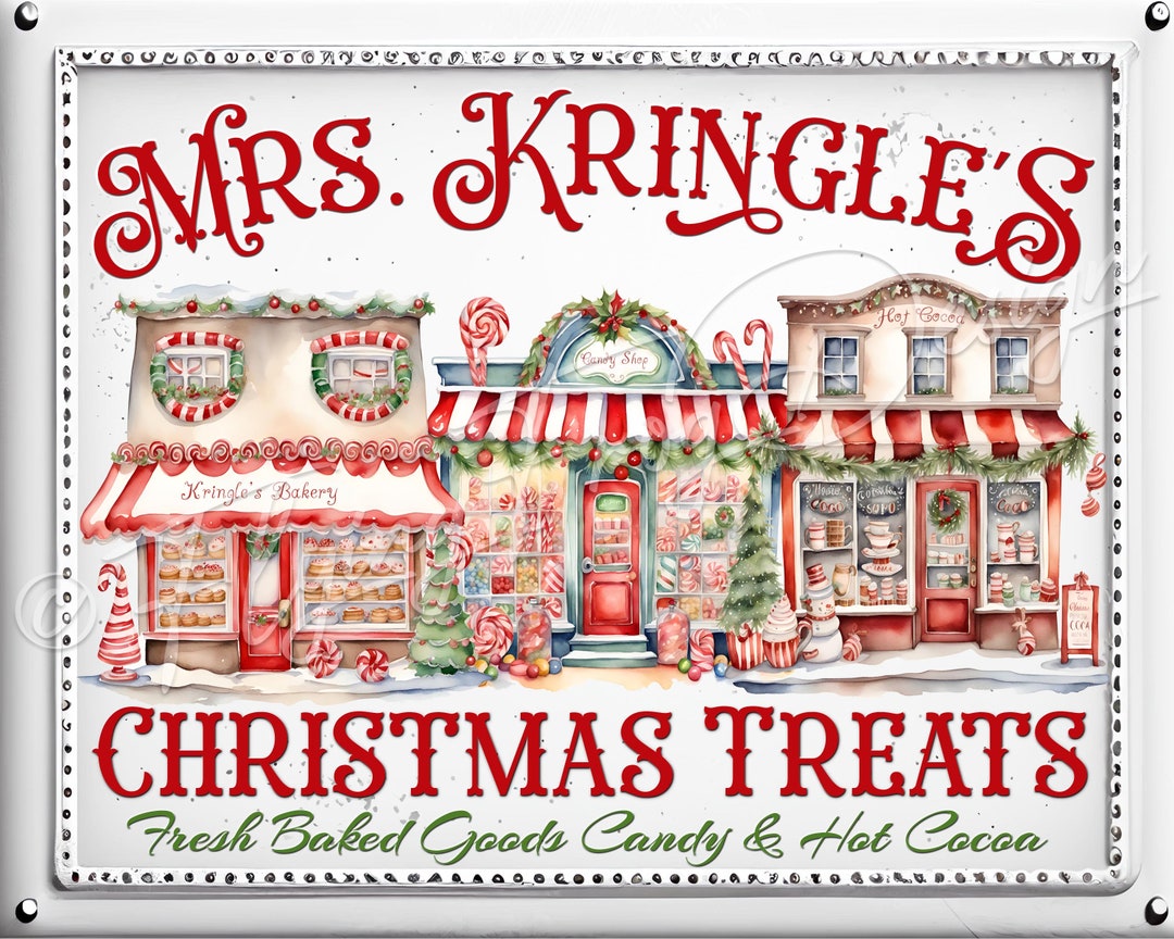 Mrs. Kringle's Christmas Treats Fresh Baked Goods Candy Hot Cocoa ...