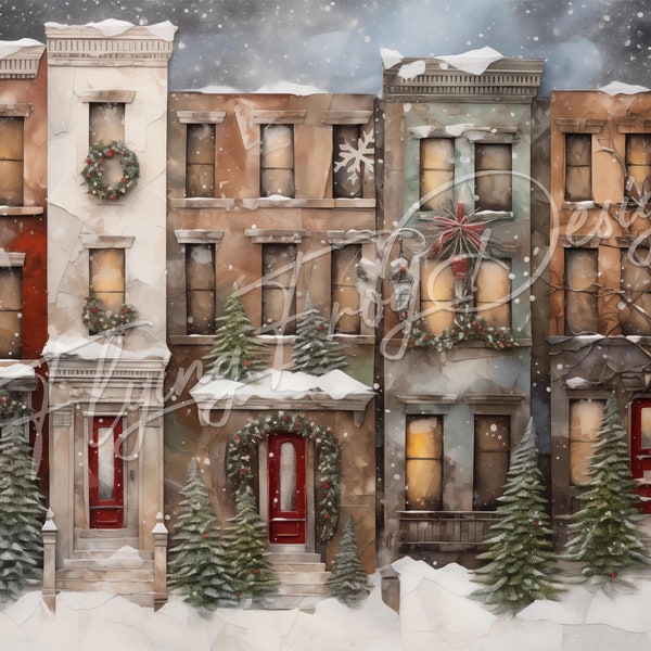 Victorian Snow House - Etsy