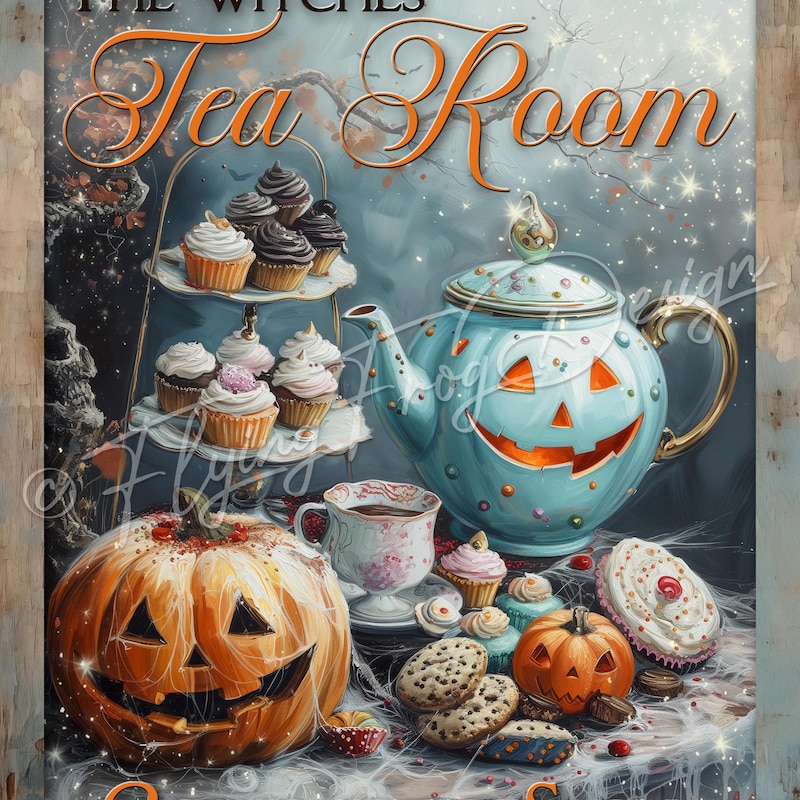 Halloween Tea Set - Etsy