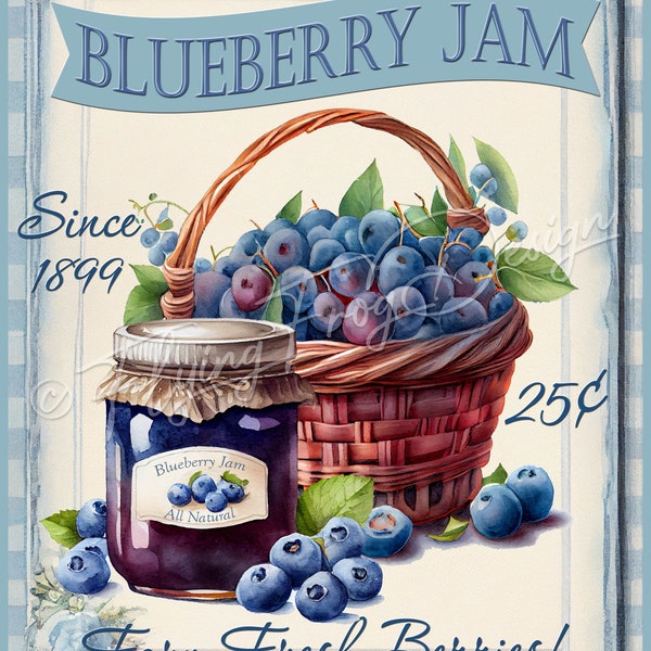 Blueberry Home Decor - Etsy
